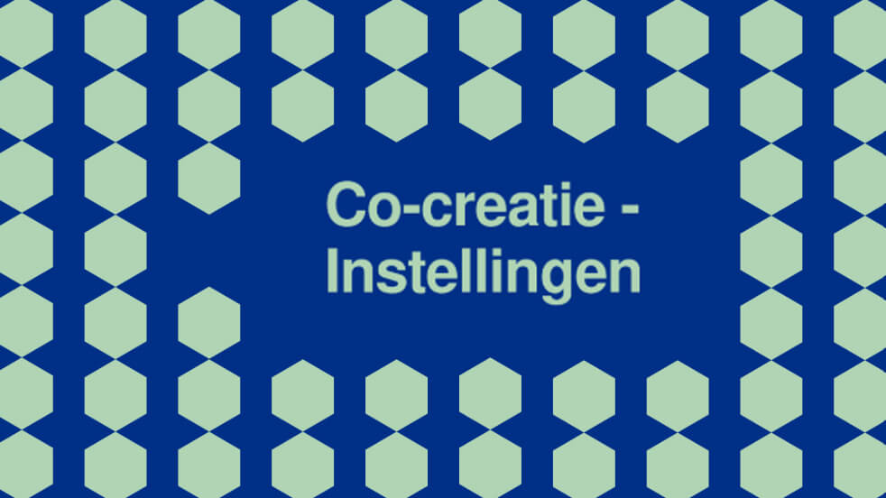 Regeling Co-creatie - Instellingen 2025-2028 - Cultuur & School Utrecht